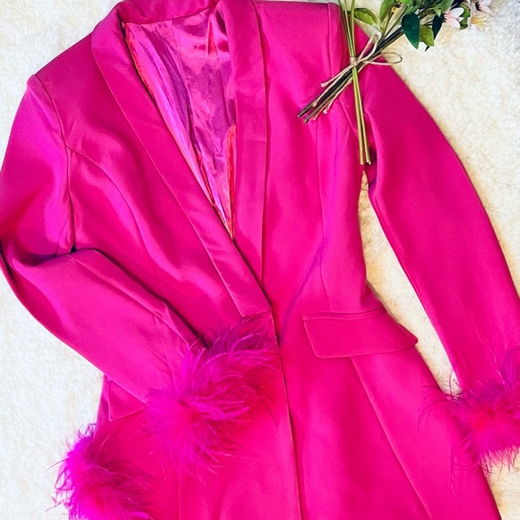 Jackets & Coats | Feather Blazer | Poshmark
